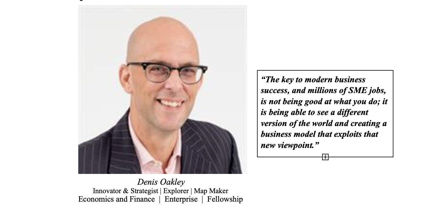 Why SMEs need new business models - Benfield Group