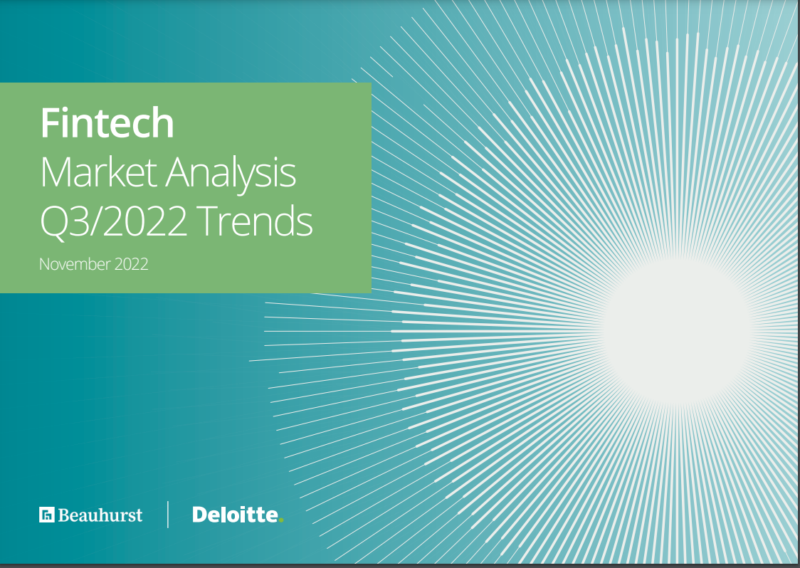 Fintech Market Analysis Q3/2022 Trends - November 2022 - Benfield Group